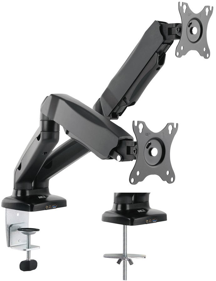 Monitorarm ACT office met gasveer 2 schermen Ottos 2021